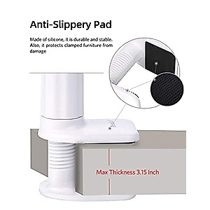 Cell Phone Holder, BENKS Universal Flexible Long Arms Mobile Phone Holder Desktop Bed Lazy Bracket Mobile Stand Support All Mobiles, for Bedroom, Kitchen, Office, Bathroom Etc(Supreme in 900mm Length)