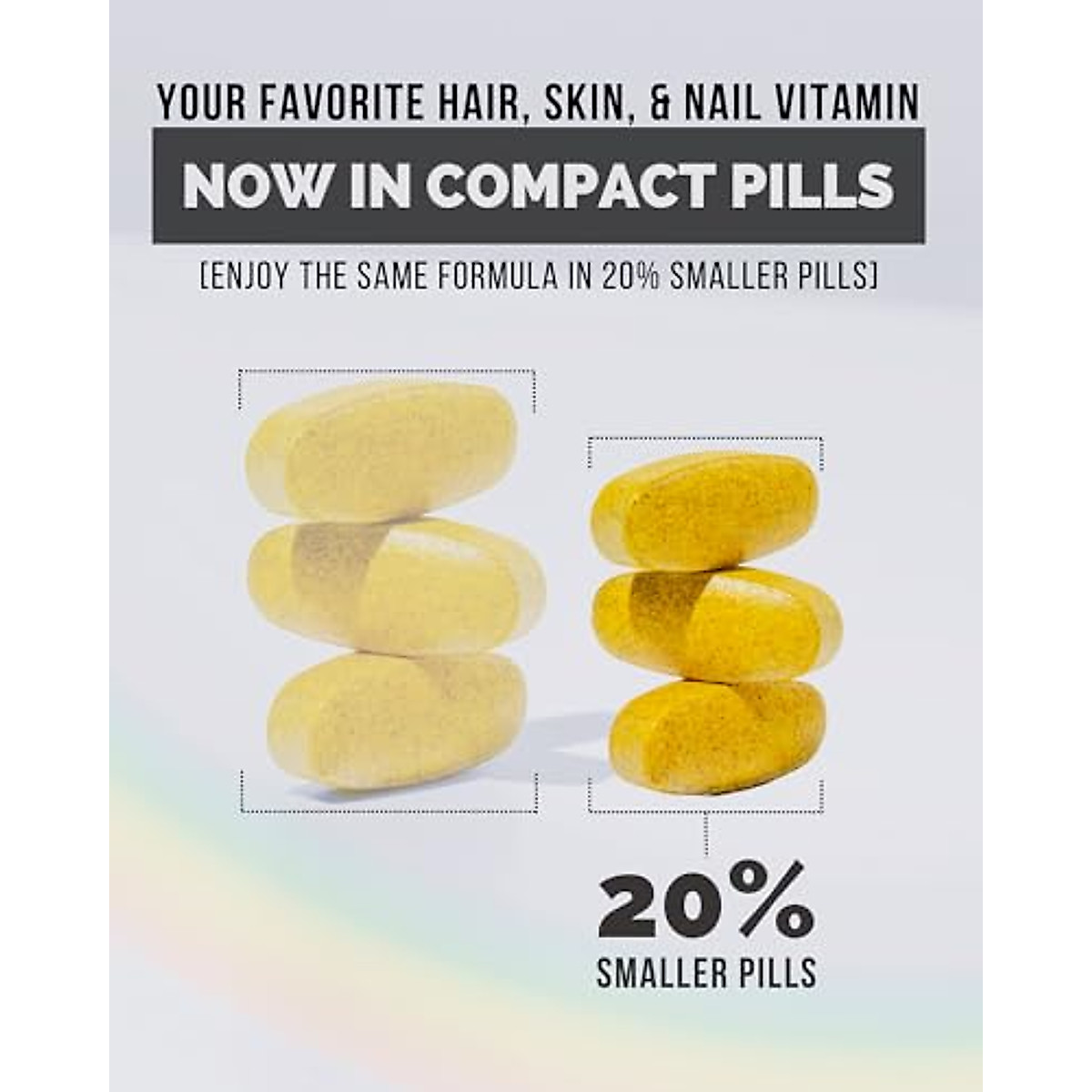 Inner Glow Advanced Hair, Skin & Nails Formula - Dermatologist and Plastic Surgeon Developed, clinically Tested for visibly Stronger and Thicker Hair in 12 Weeks