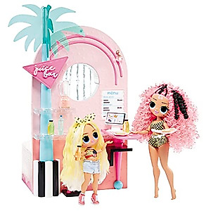 L.O.L. Surprise! Shine On Salon & Spa 5-N-1 Playset with 65+ Surprises- Working Waterfall, Light-Up Mirror, Full 360 Play and Accessories, Holiday Toy, Great Gift for Kids Girls Boys Ages 4 5 6+ Years Old