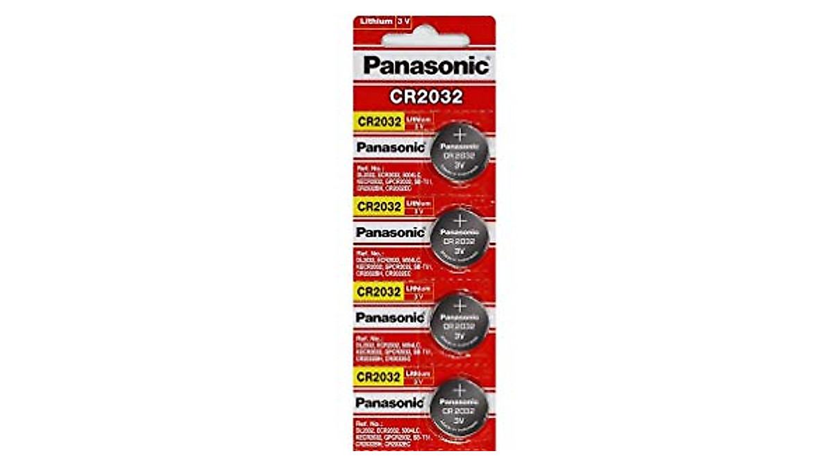 Purchase Panasonic CR2032 3V Lithium Coin Battery Pack of 4