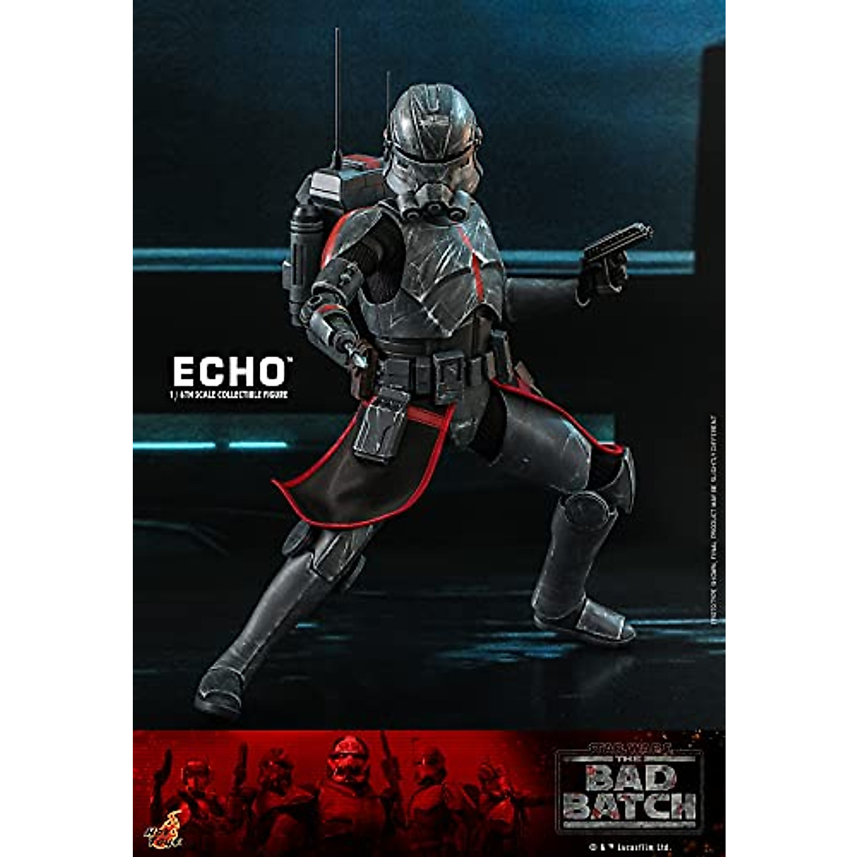 Hot Toys 1:6 Echo - Star Wars: The Bad Batch, Black