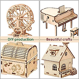 FSWCCK Pack of 8 PCS 12 x 12 Inch Craft Wood, Plywood Board Basswood Sheets, Perfect for DIY Projects, Drawing, Painting, Laser, Wood Burning, Wood Engraving and Laser Projects