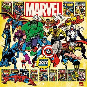 2023 Marvel Comics Wall Calendar