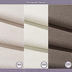 Graywind Roman Shades Classic Plain Blackout and Light Filtering Fabric Samples