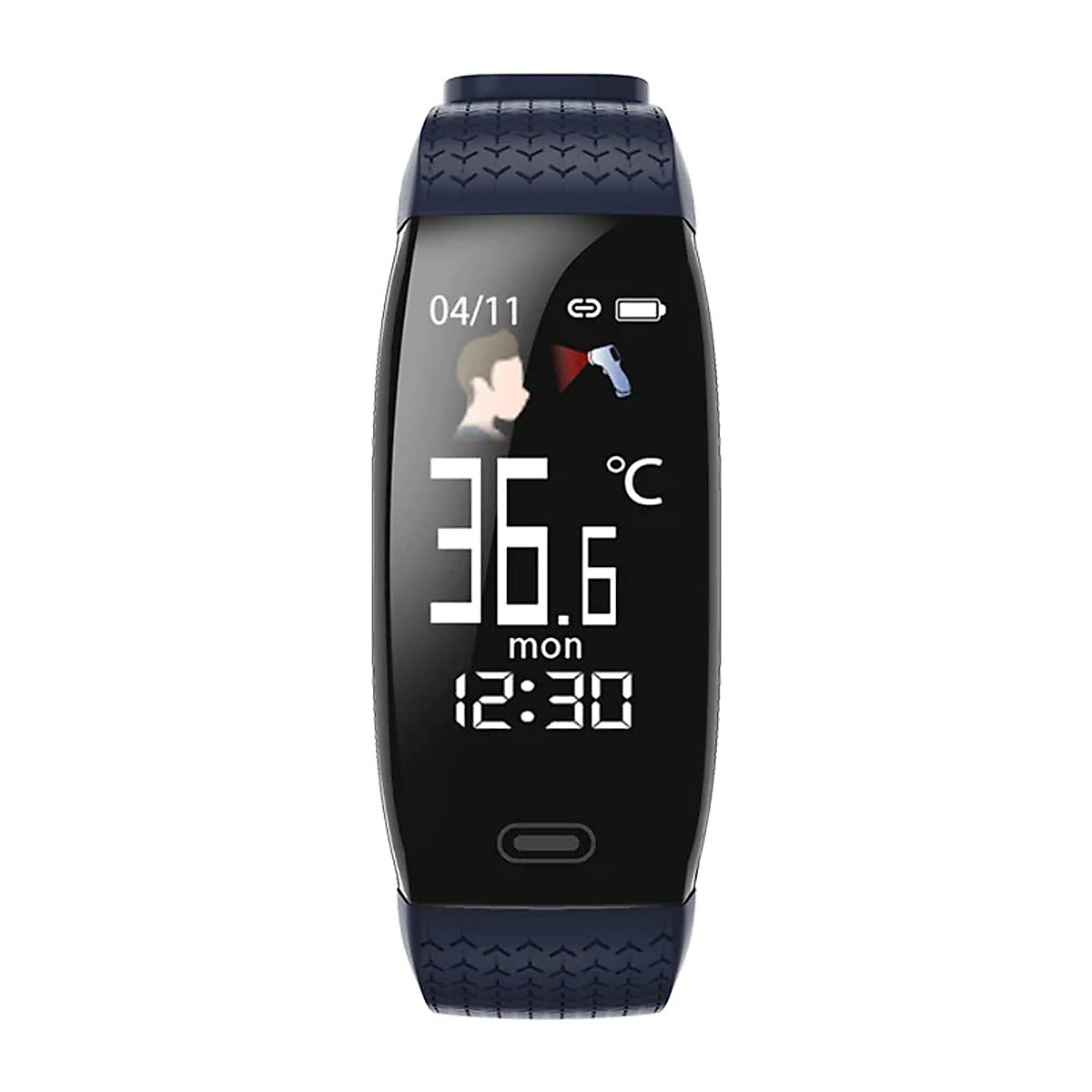 M4 Smart band 4 Fitness Tracker Watch Sport Bracelet Heart Rate Blood Pressure Smartband Monitor Health Wristband Band Bracelet (Black 0.96inch)