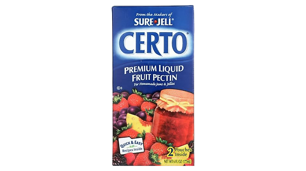 Sure-Jell Certo Fruit Pectin 2 Pack for Perfect Jam and Jelly