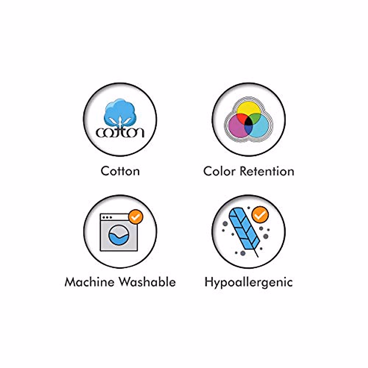 Donna Sharp Throw Pillow - Woodland Square Lodge Decorative Throw Pillow with Patchwork Pattern - Square