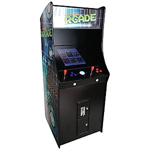 Creative Arcades Full Size Stand-Up Commercial Grade Cabinet Arcade Machine | 2 Player | 60 Classic Games | 22" LCD Screen | 2 Sanwa Joysticks |Trackball | 3 Year Warranty