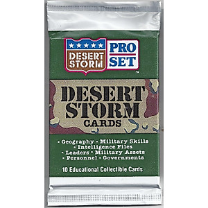 Pro Set Desert Storm Trading Cards Box