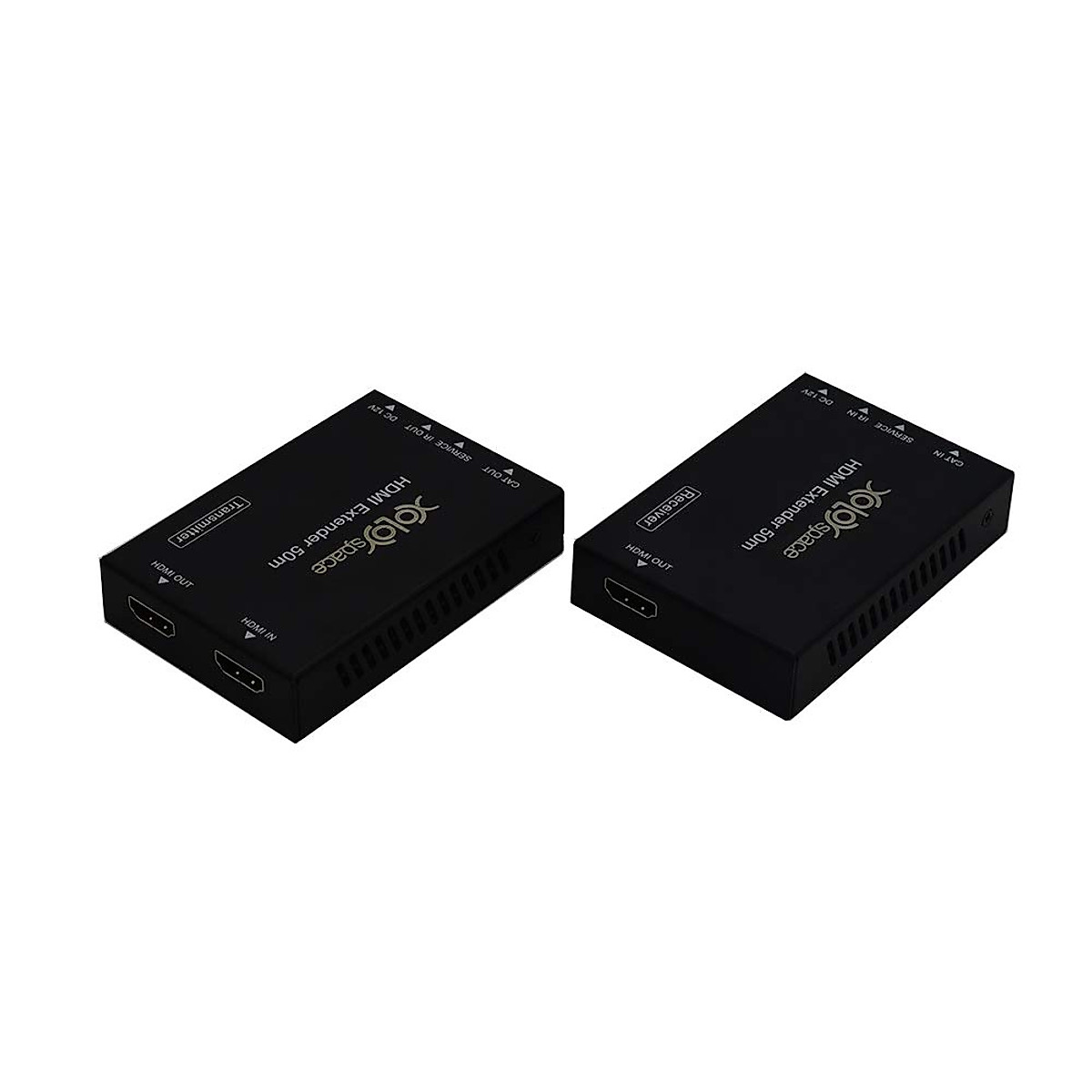 XOLORspace HT004S 60m 4K 60HZ 4:4:4 HDMI Extender Over CAT6 with HDMI Loop Out, IR Return Signal, PoC, HDMI 2.0b & HDCP 2.2 Standard, Bandwidth 18Gbps