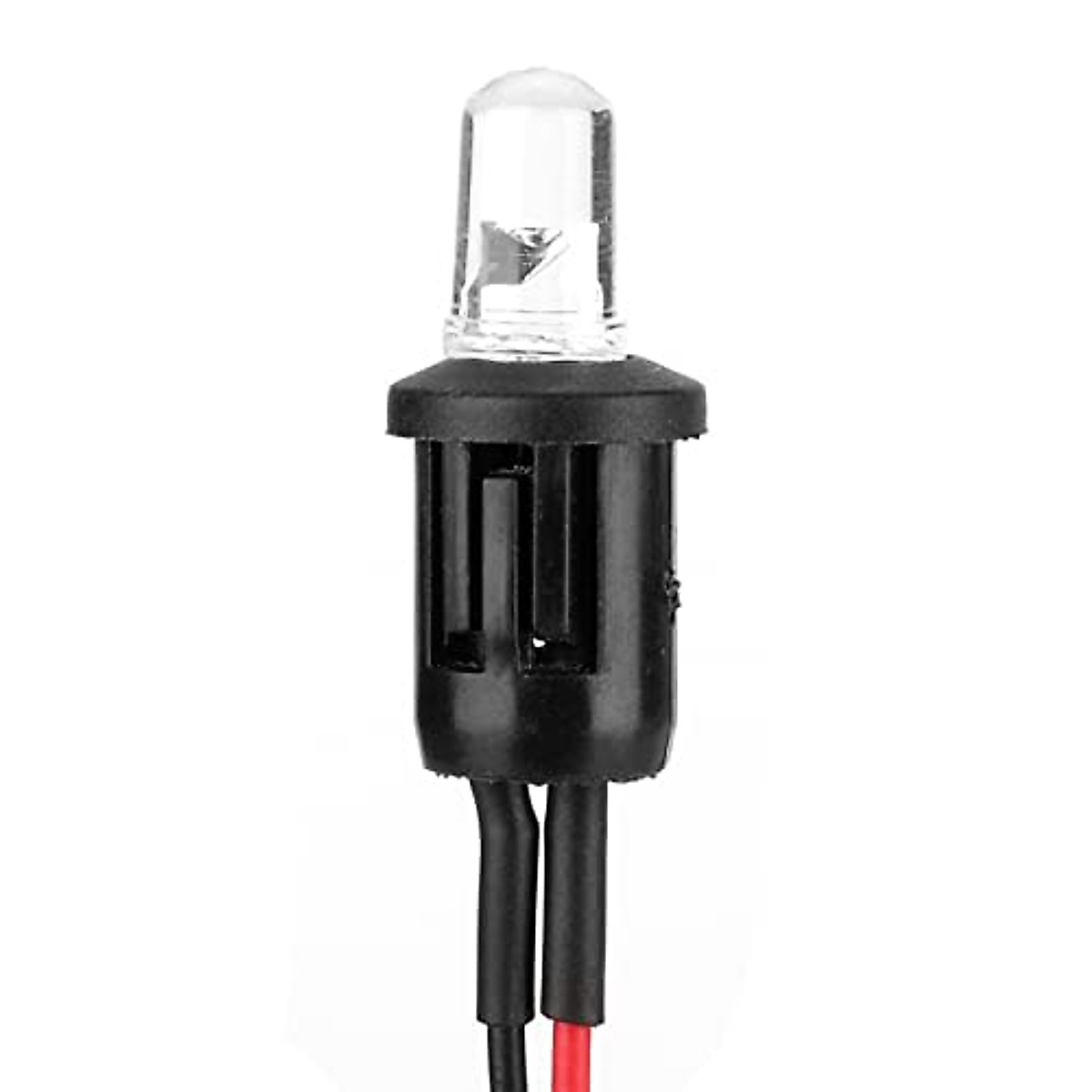 EBTOOLS for car Alarm led Light Fake car Alarm, Blinking led car Alarm Light 1 Pair DC 12V Car LED Alternating Alarm Dash Mount Light Flashing red led 12v