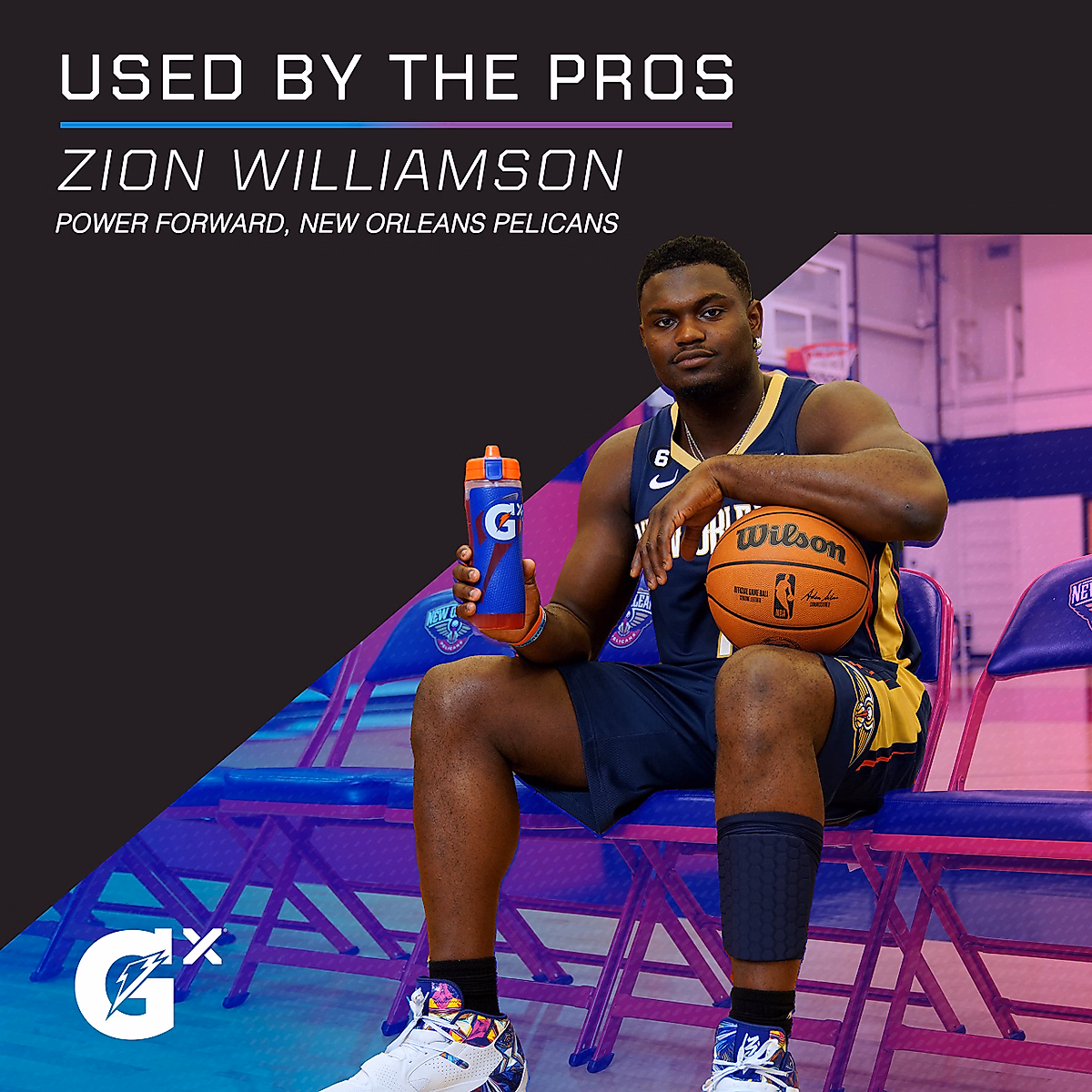 Gatorade Gx Bottle, Plastic, Navy, 30oz