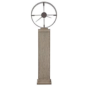 Howard Miller Ava Floor Clock, Seaside Grey