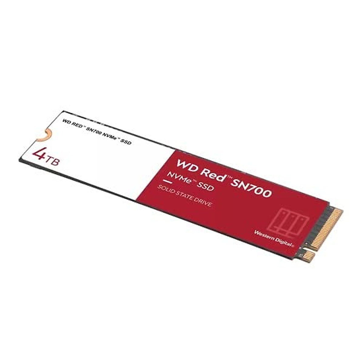 WD Red S700 WDS400T1R0C 4 TB Solid State Drive - M.2 2280 Internal - PCI Express NVMe (PCI Express NVMe 3.0 x4) - Storage System Device Supported - 5100 TB TBW - 3400 MB/s Maximum Read Transfer Rate