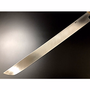 Japanese Chef's Knife ARITSUGU Sakimaru Takobiki Blue Steel Sashimi 330mm 12.99" Scabbard