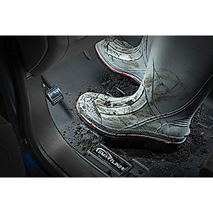 SMARTLINER Custom Fit Floor Mats 3 Row Liner Set Black for 2017-2021 Chrysler Pacifica Hybrid Model Only.