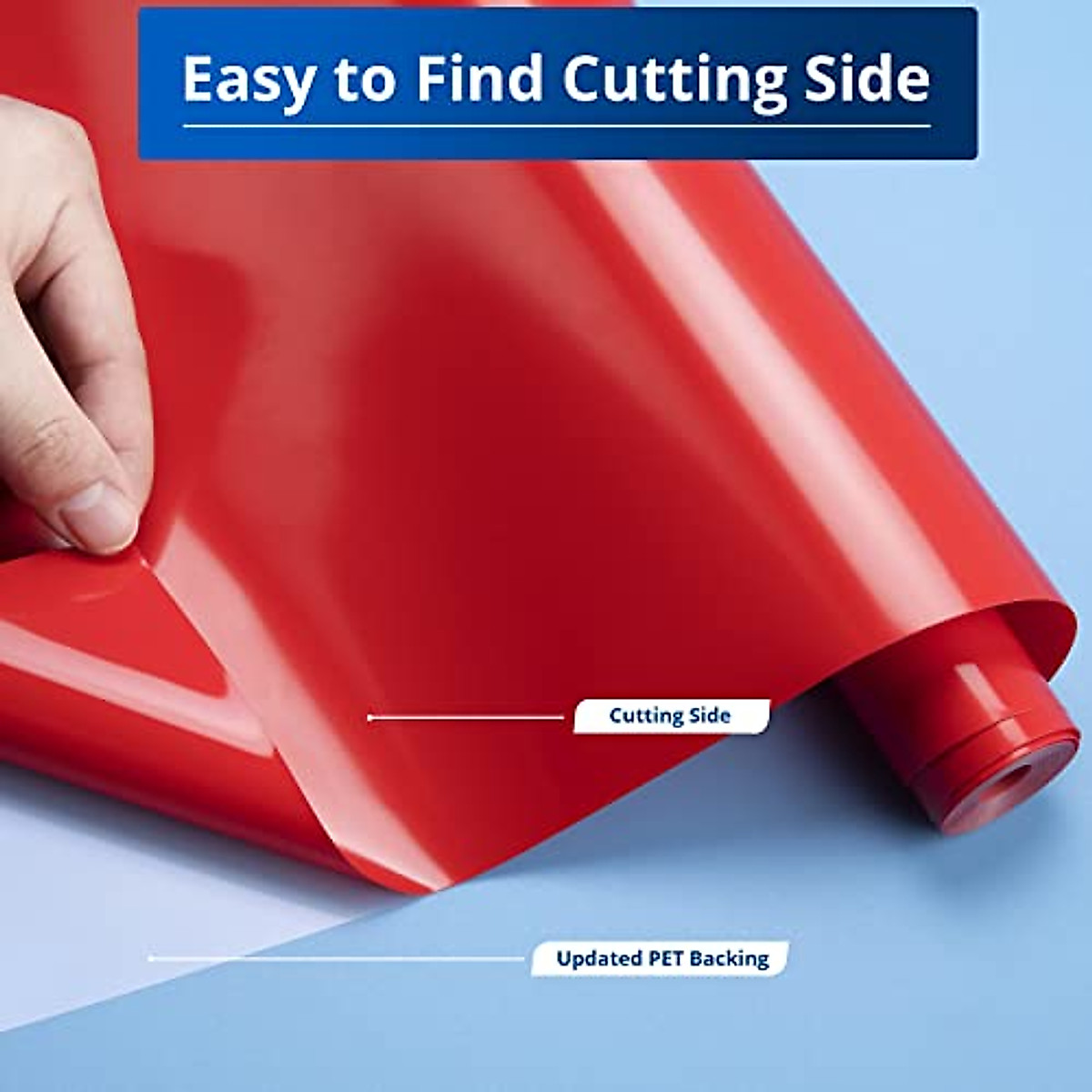 LOKLIK White Permanent Vinyl for Cricut, 12" x 13ft White Permanent Adhesive Vinyl Rolls, Matte White Vinyl Roll for Cricut Silhouette Cameo - Easy to Cut&Weed