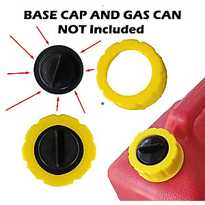 Gas Can Stopper Cap Replacement 2 Pack