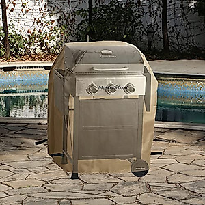 MASTER COOK Gas Grill Rain Cover, Heavy Duty Waterproof and Weather Resistant Oxford Fabric Cover 30.31‘’ L x 21.26‘’ W x 40.55‘’ H