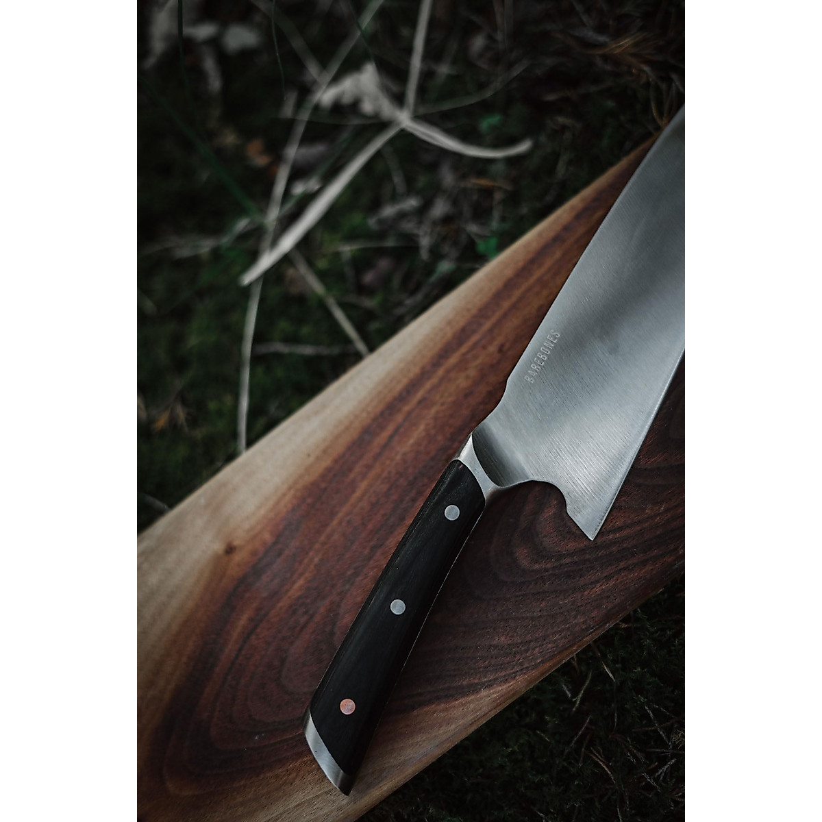 Barebones No. 7 Nakiri Knife - 7-Inch German-Grade Blade - Chopping Knife Perfect for Vegetables - Versatile Chef Knife - Everyday Kitchen Essentials