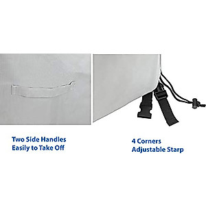 Simple Houseware Patio Coffee Table Cover, 48 x 28 x 13 Inches