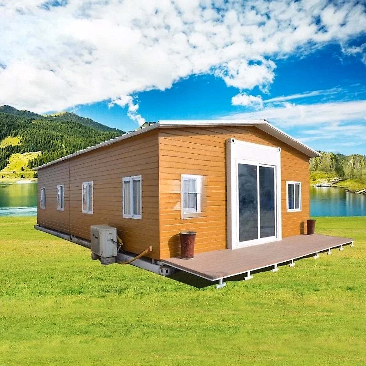 Fast Build Prefab House Container 20ft 40ft Modular Folding Container House Camping Foldable Small Tiny Container House Home Office