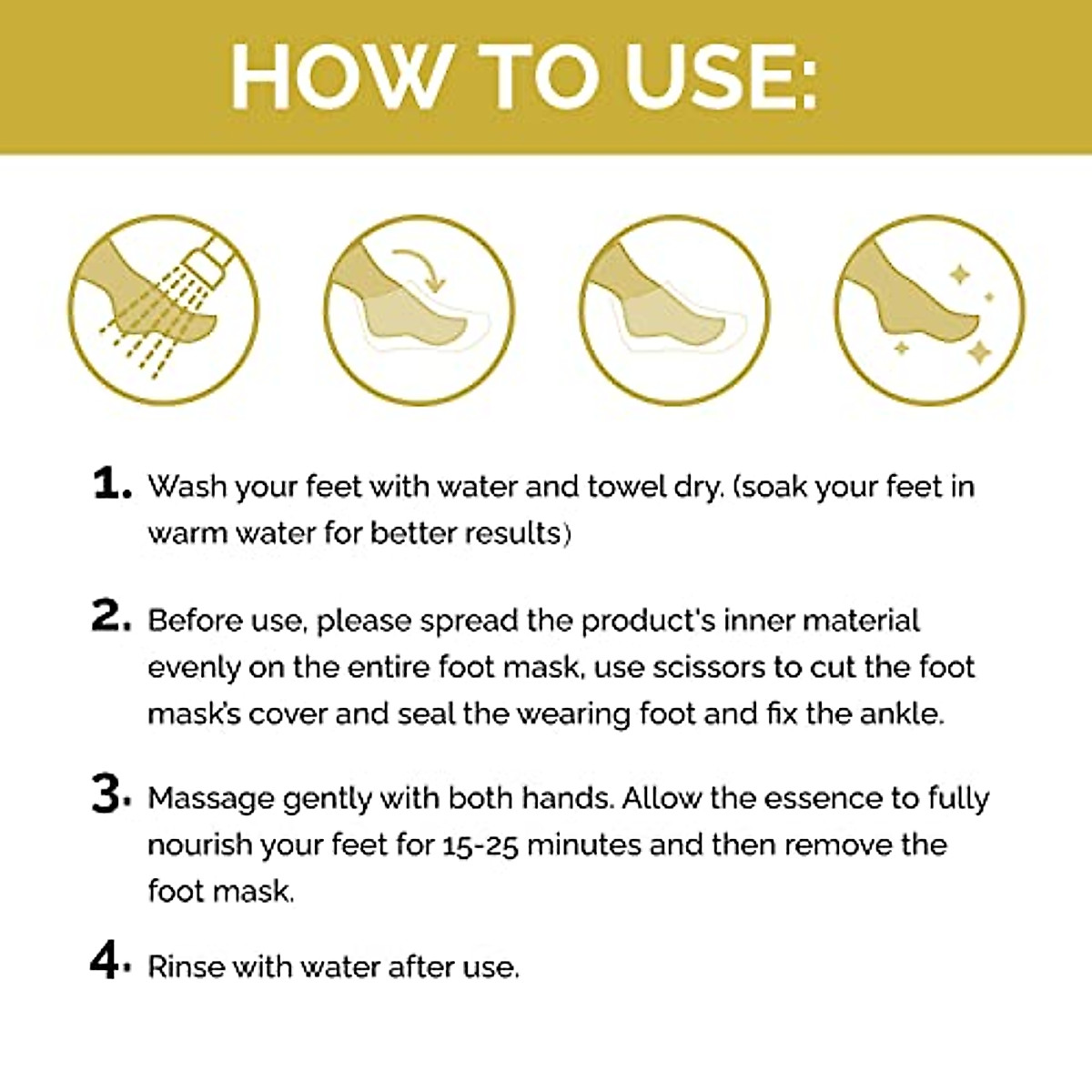 Foot Mask - 5 Pairs Lavender & Honey Foot Spa for Rough Dry Cracked Feet Reduce Dead Skin, Moisturizing Socks for Baby Foot, Relaxing Soft Feet Treatment for Women & Men, Foot Care Christmas Gifts