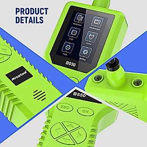 MR CARTOOL Circuit Tester B550 12V 24V Automotive Power Circuit Probe Test Voltage Activating Components Tool for Vehicle Motocycle