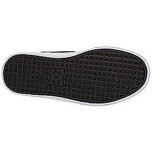 DC mens Kalis Vulc Low Top Casual Skate Shoe, Black/White, 11.5 US