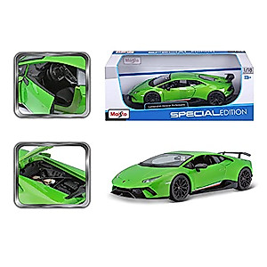 Maisto Lamborghini Huracan Performante Metallic Green 1/18 Diecast Model Car
