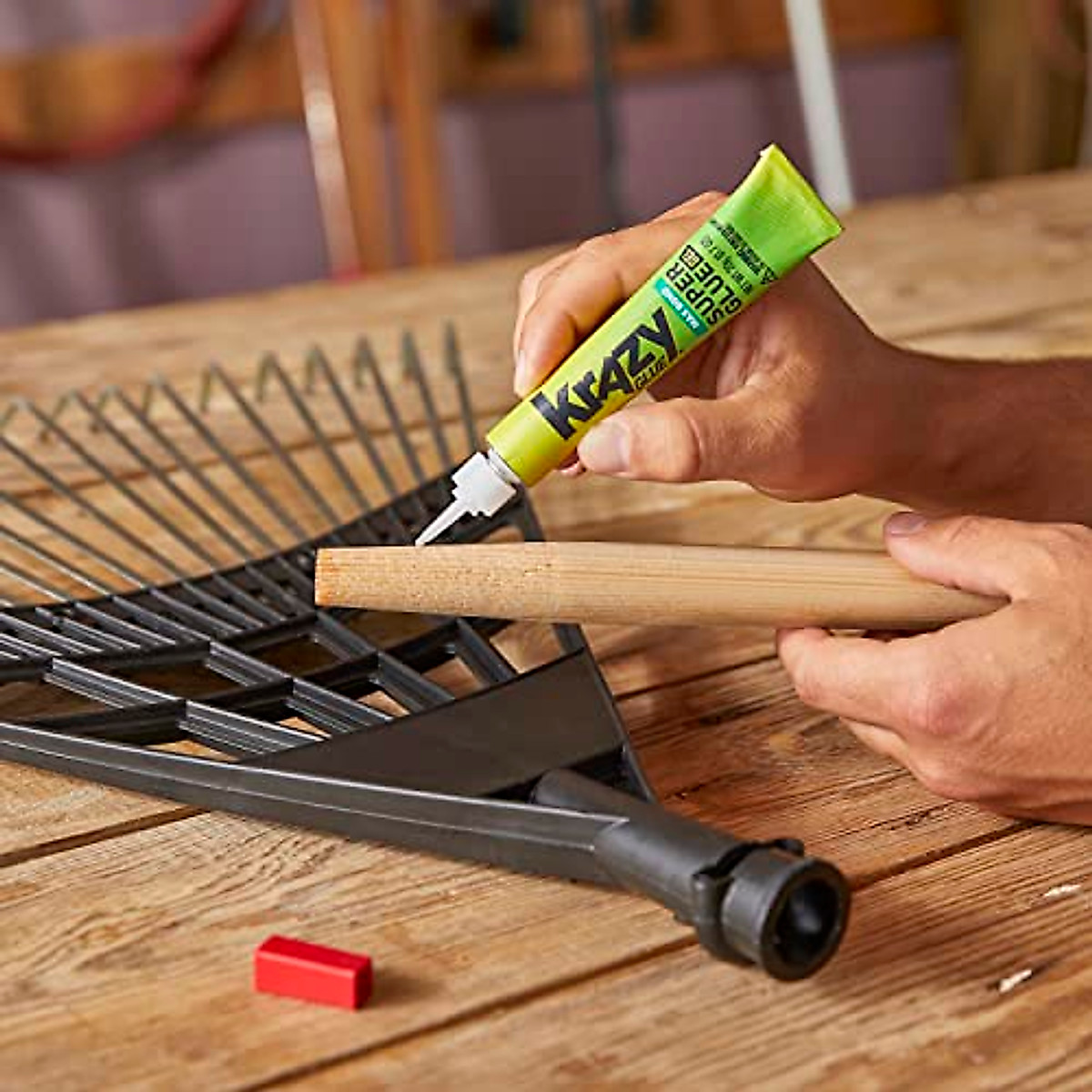 Krazy Glue Maximum Bond Super Glue, No-Run Gel, 20 Grams