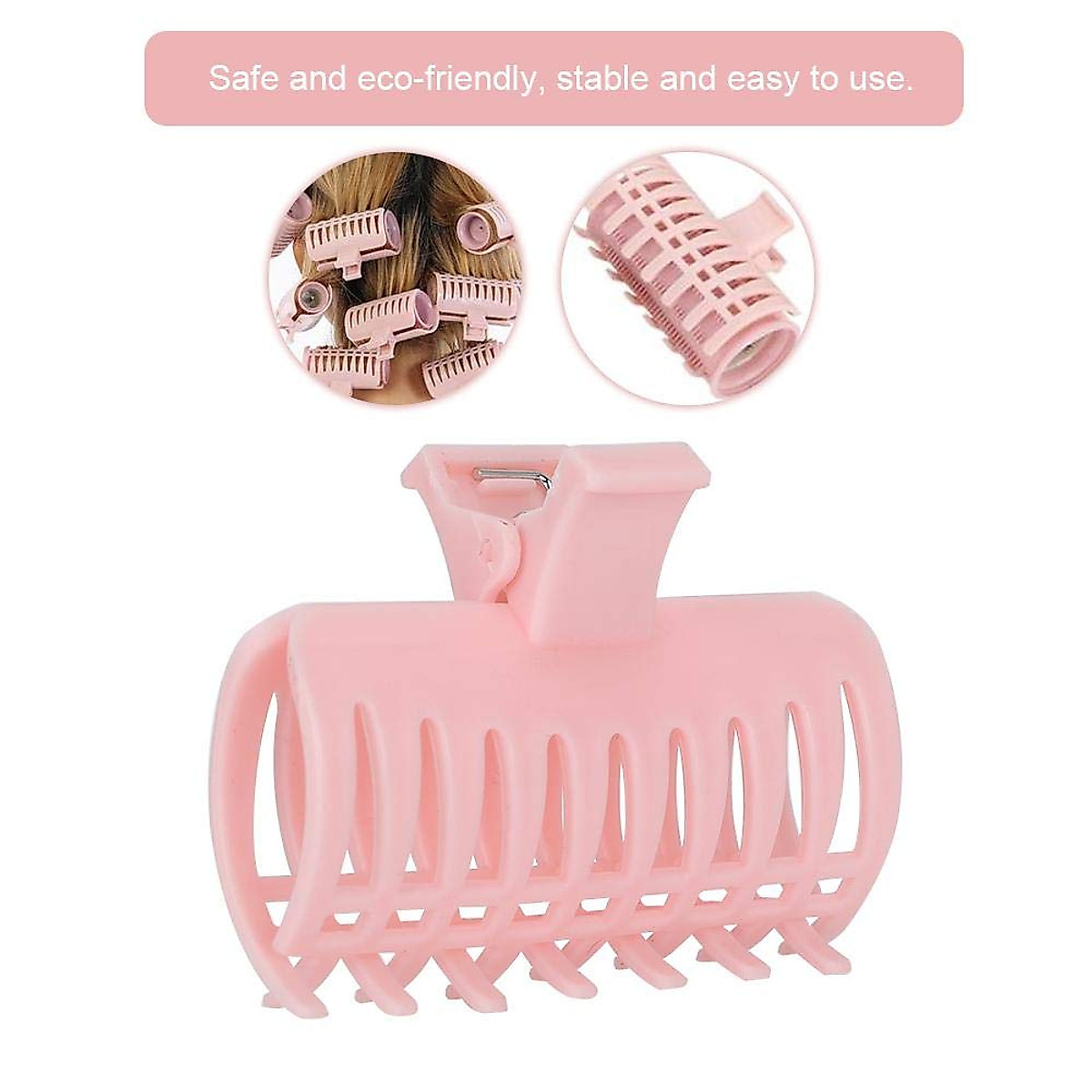Sonew Hot Roller Clips, Hair Curler Clip Hair Roller Claw Clips Fixing Clamp Holding Section Claw Hairdressing Tool -15Pcs/Set ()