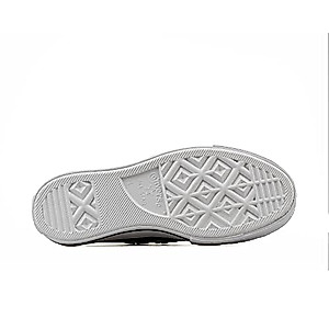 Converse Women's Chuck Taylor All Star Lift Clean Sneaker, Black/Black/White, 8.5 M US