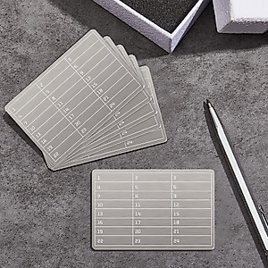 6 Plates Steel Wallet Crypto Cryptocurrency Seed Storage Crypto Wallet for Bitcoin Hardware Cold Wallet Backup