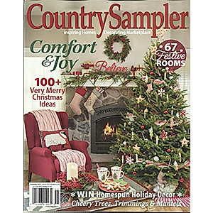 COUNTRY SAMPLER, MAGAZINE, COMFORT & JOY NOVEMBER, 2018 VOL.35, NO.6