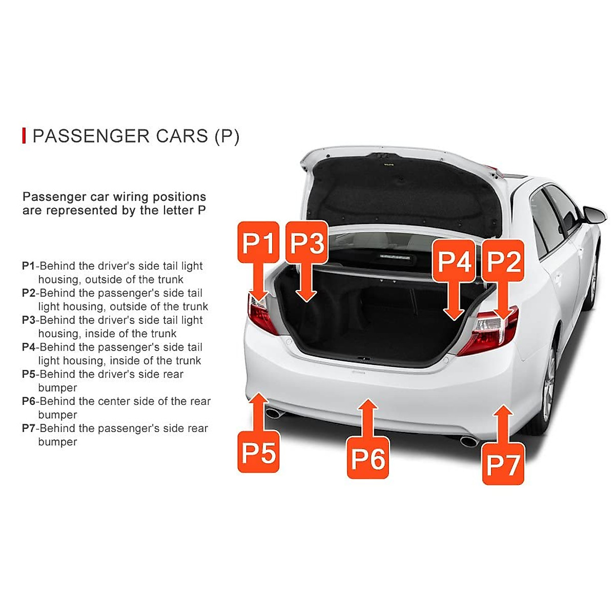 CURT 56091 Vehicle-Side Custom 4-Pin Trailer Wiring Harness, Fits Select Subaru Legacy sedan , Black