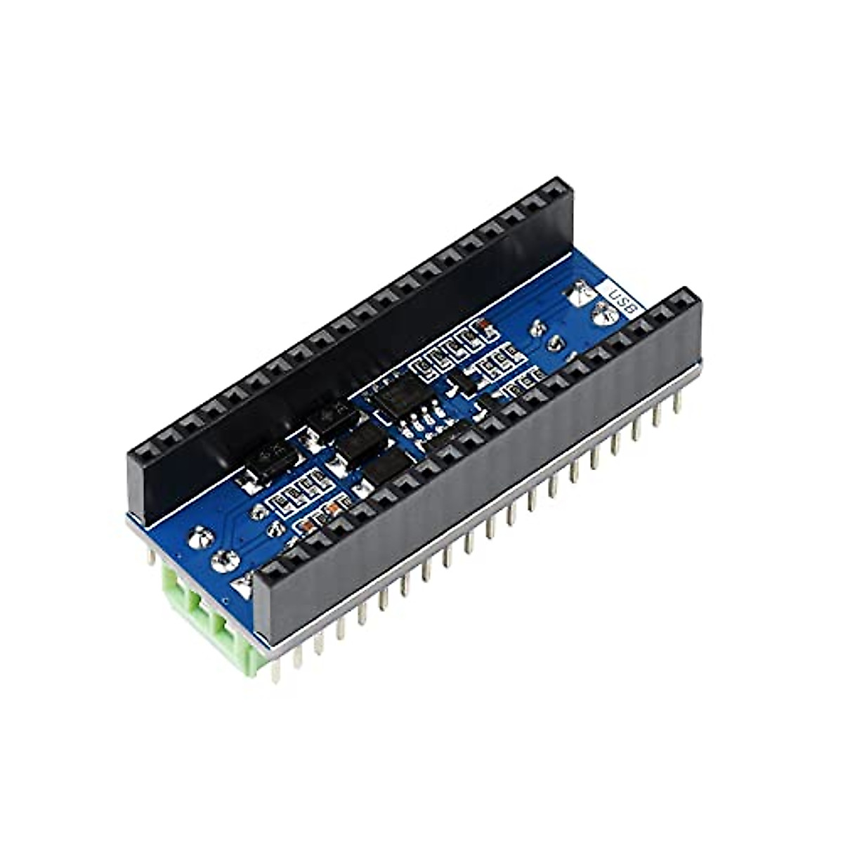 Waveshare 2-Channel RS485 Module for Raspberry Pi Pico Incorporates RS485 Transceiver SP3485 Using UART Bus