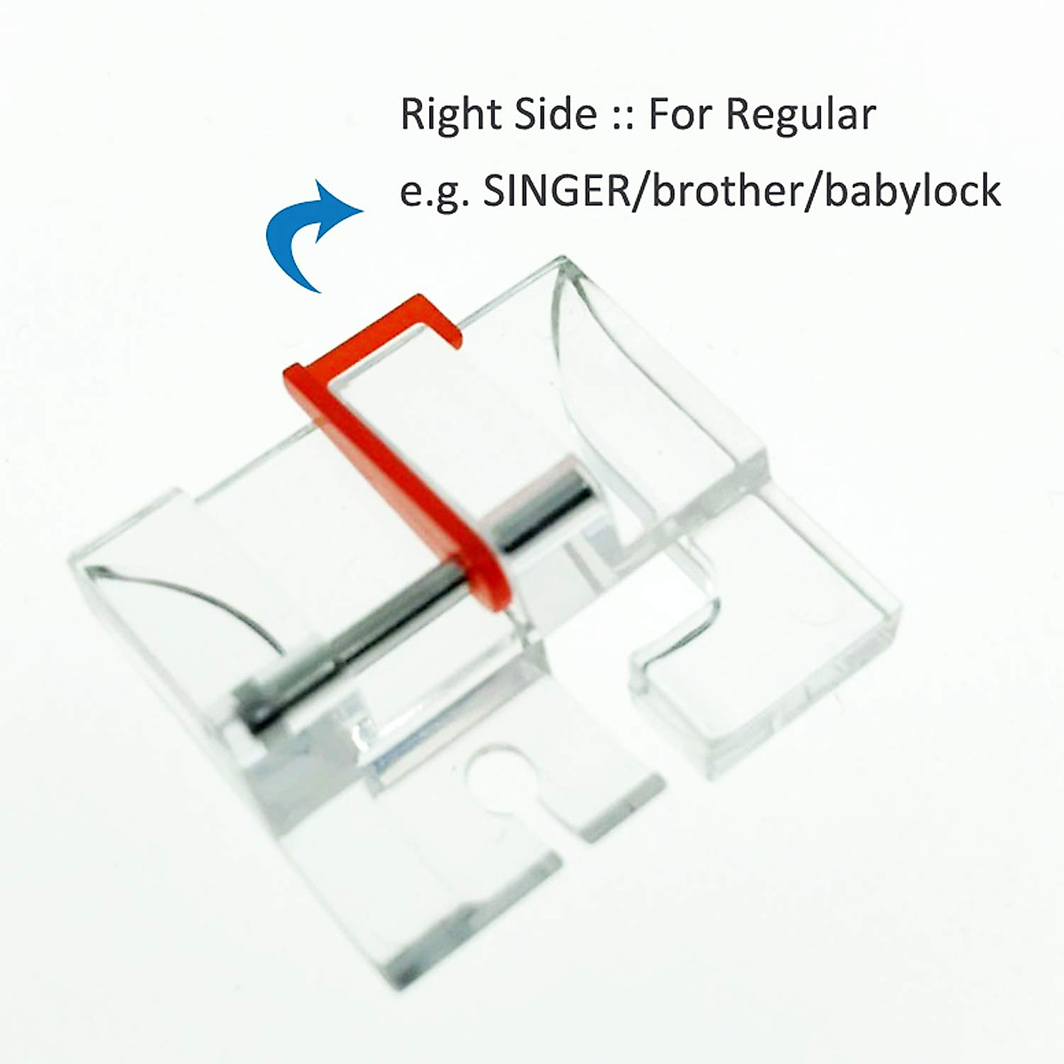 DREAMSTITCH Unique Changeable Type New Style Curve Stitching Presser Foot 1/4 inch for Pfaff,HusqvarnaViking,Brother,Janome New Home,Kenmore,Singer,Babylock,JUKI and All Low Shank Sewing Machine