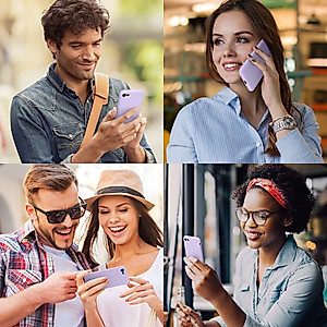 DTTO for iPhone SE Case 2020/2022, iPhone 7 8 Silicone Phone Case, [Romance Series] Shockproof Phone Case with Honeycomb Grid Cushion for Apple iPhone 7/8/SE 2020/2022, 4.7 inch, Lavender