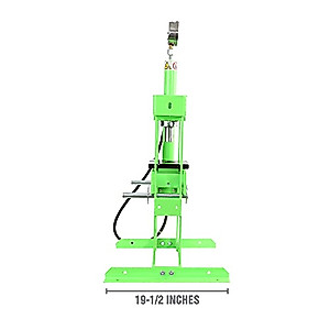 OEMTOOLS 25088 Hydraulic 10 Ton Benchtop Press with Double Speed Pump, Hydraulic Press, Small Shop Press, Wheel Bearing Press, Press Hydraulic