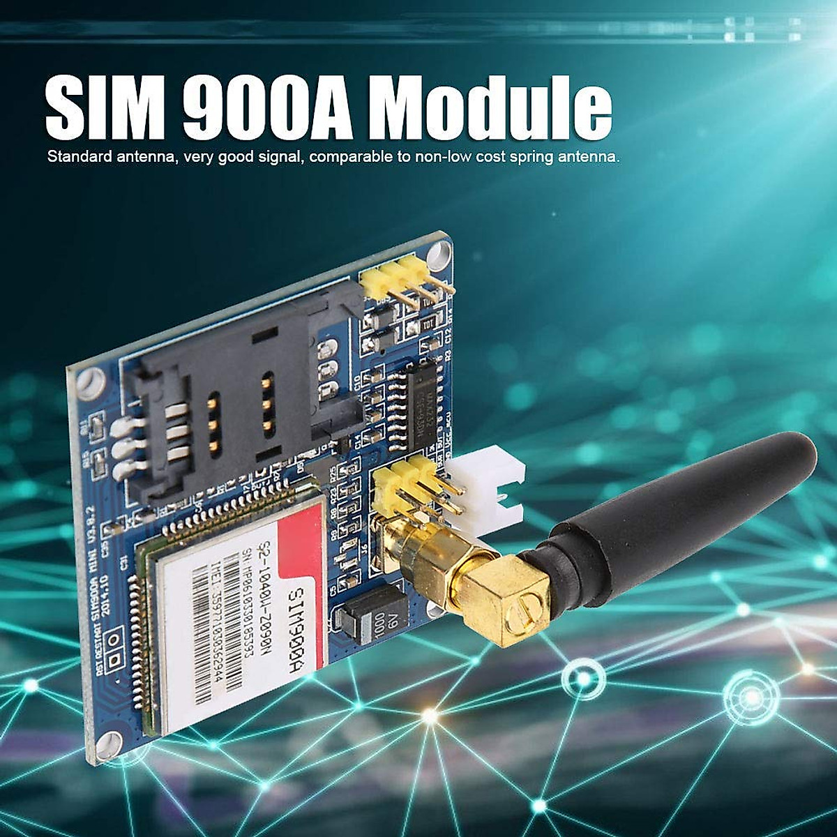 ShunFudz Sim 900A Module Developemnt Board SmsGsmGprsStm32A6 Transmission Electronic Component Support A Variety Of Mobile Phone Cards