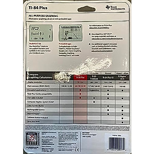 Texas Instruments Ti-84 Plus Graphing Calculator, White