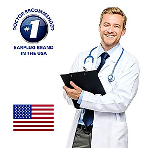 Mack’s Flightguard Airplane Pressure Relief Earplugs – 26dB NRR, 33dB SNR – Comfortable, Safe, Travel Ear Plugs for Flying Air Pressure Ear Pain, Ear Popping and Noise Reduction