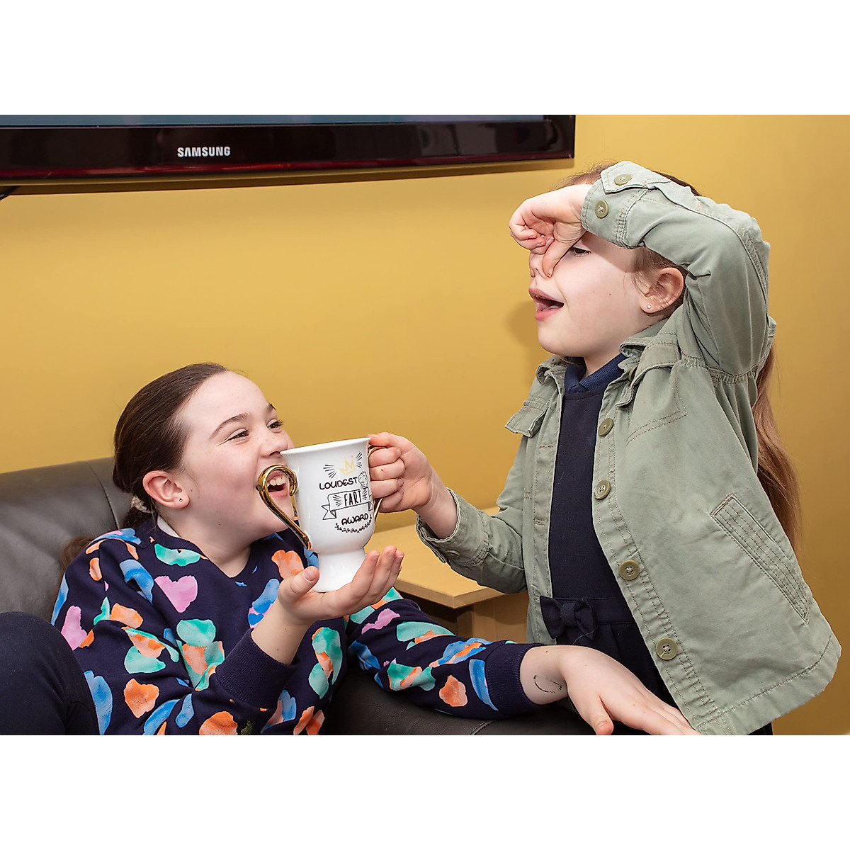 Boxer Gifts Loudest Fart Award Trophy Mug | Funny Gag Joke Gifts For Dad Husband Boyfriend