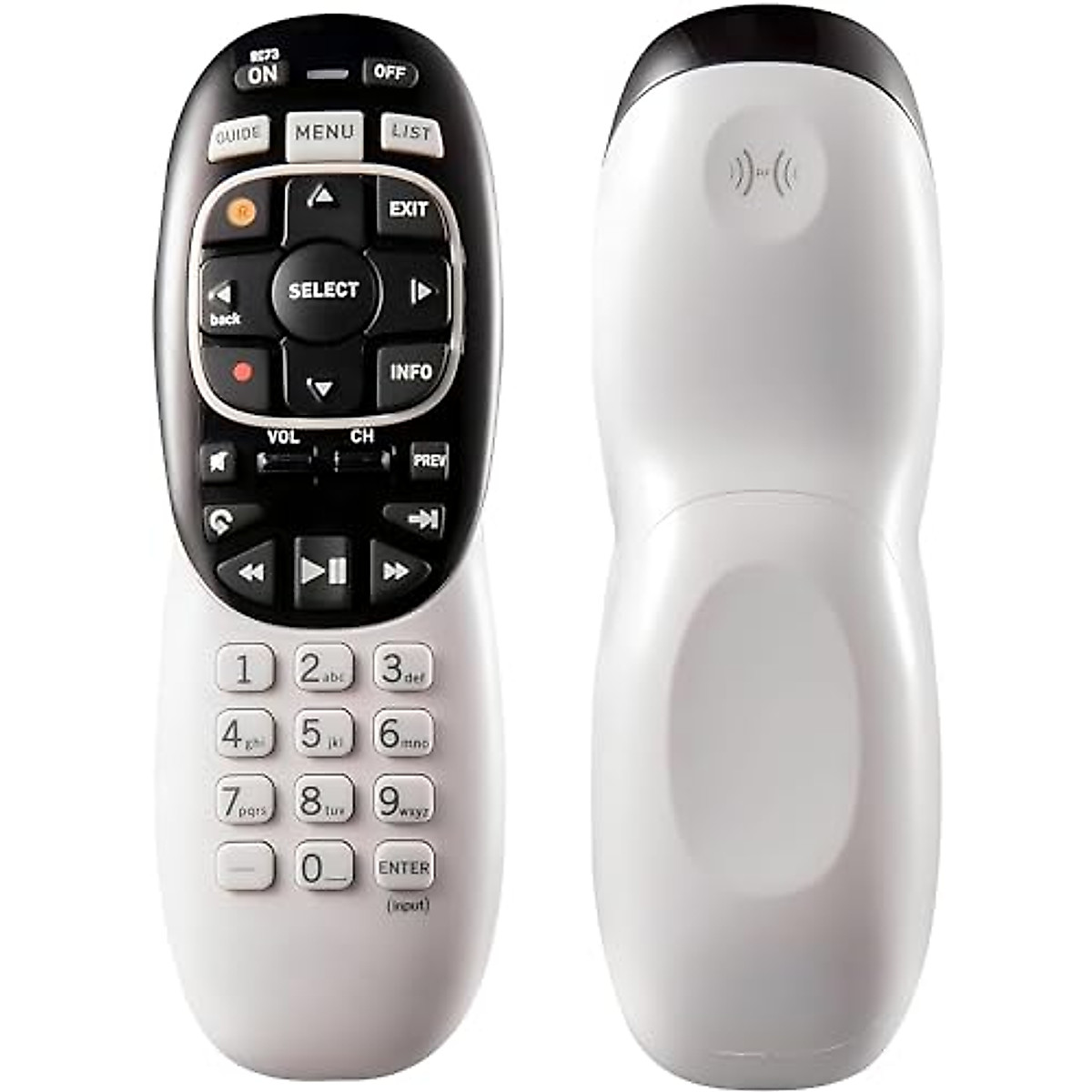 Buck AT&T DirecTV RC73 IR/RF Universal Wireless Genie Remote Control Replacement, Compatible with DirecTV HR20/HR21/HR34/HR44/HR54 DVR Satellite Dish Receiver