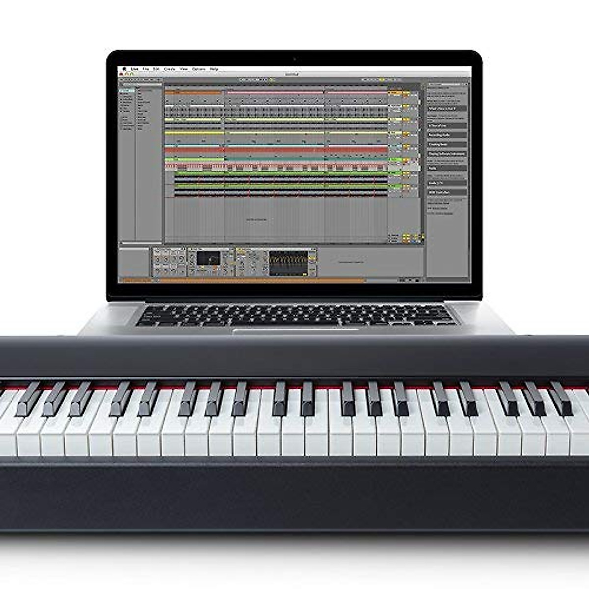 M-Audio Hammer 88 - USB MIDI Keyboard Controller with 88 Hammer Action Piano Style Keys Including A Studio Grade Recording Software Suite