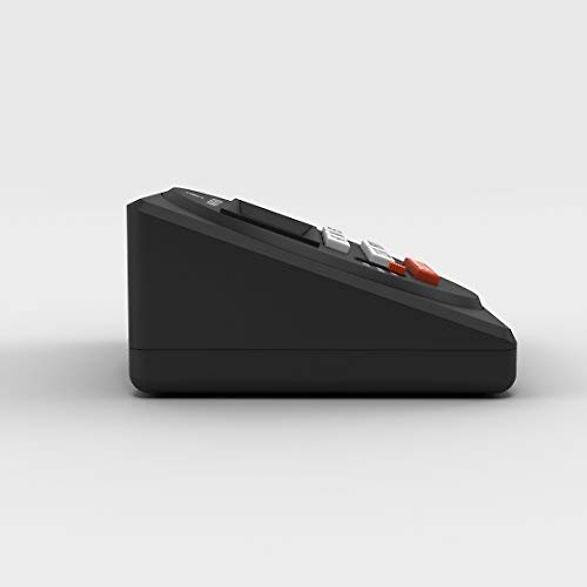 Marathon 24 Hour Digital Timer, Black - Large, Easy-to-Read LCD Display - Loud Ring Alarm - Clock Feature - AA Battery Included