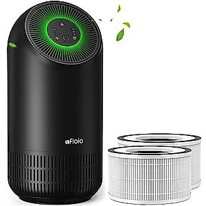 Afloia HEPA Air Purifiers for Home Large Room Up to 880 Ft², H13 True HEPA Filter Air Cleaner for Home with 2 Pack Air Filter
