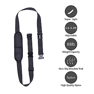 Epessa Shoulder Strap & Hand Carrying Handle Strap Compatible with Segway ES1/ES2/ES3/MAX Mijia M365/M365 Pro