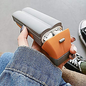 Guppy for AirPods Shotgun Case 3D Cool Funny Mini Gun Pistol Toy Skin Wireless Carrying Cover Case Soft Silicone Rubber Full Protective Shockproof Accessories for Airpods 1 & 2